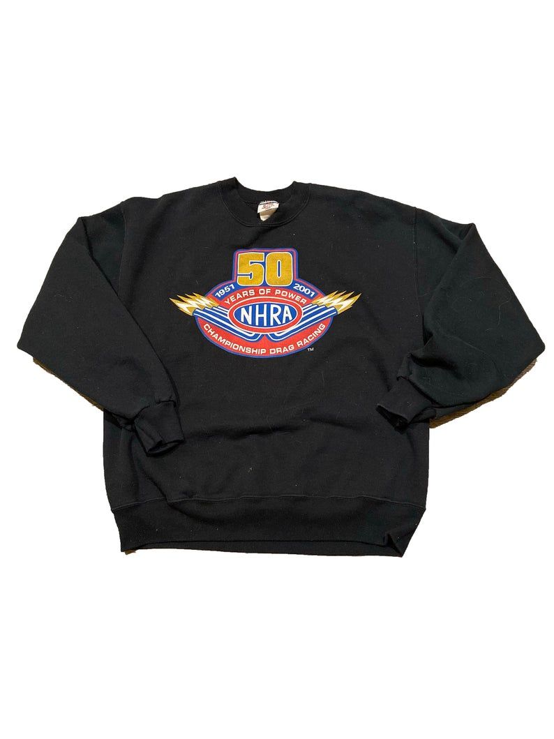 NHRA Sweater Drag Racing Hot Rod Vintage 50th anniversary Racing Shirt ...
