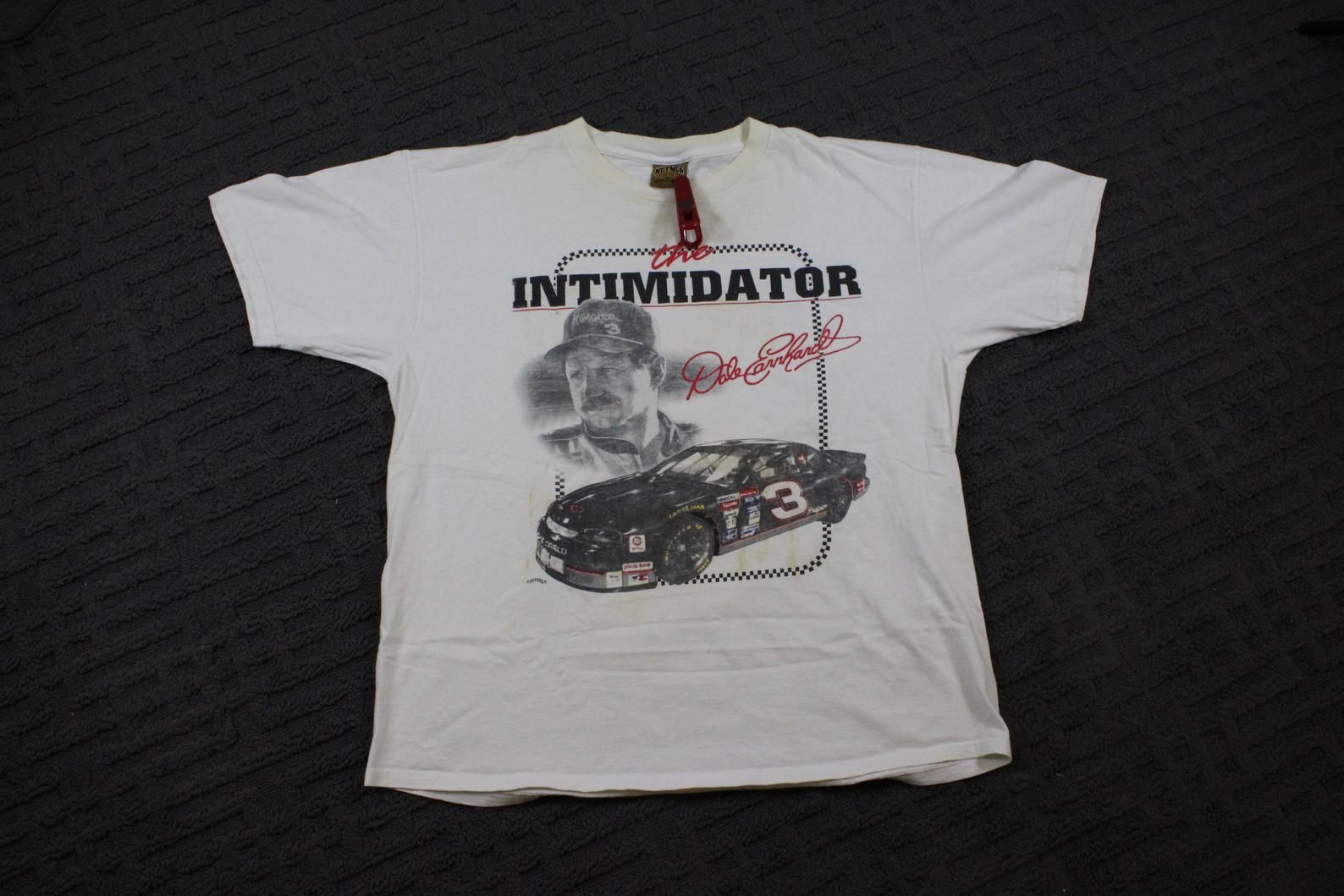 The Intimidator Nascar Racing T-Shirt / Vintage Dale Earnhardt / Promo ...