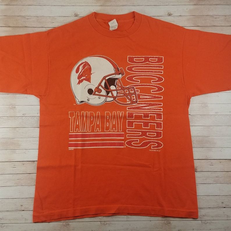 Vintage 1990S Tampa Bay Buccaneers Throwback Logo Nfl Football ...