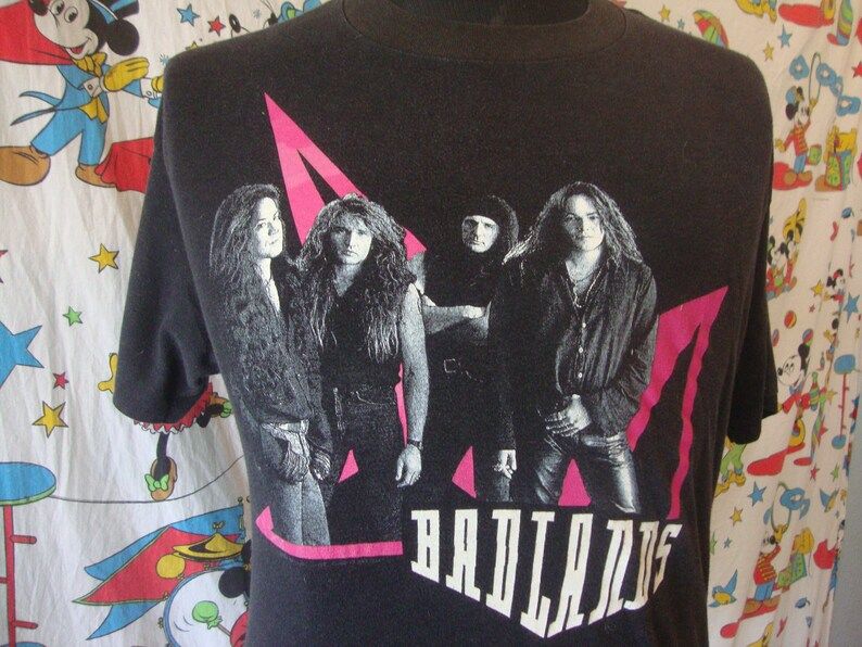 Vintage 80S Badlands Jake E Lee Eric Singer Of Kiss Rare Heavy Metal ...