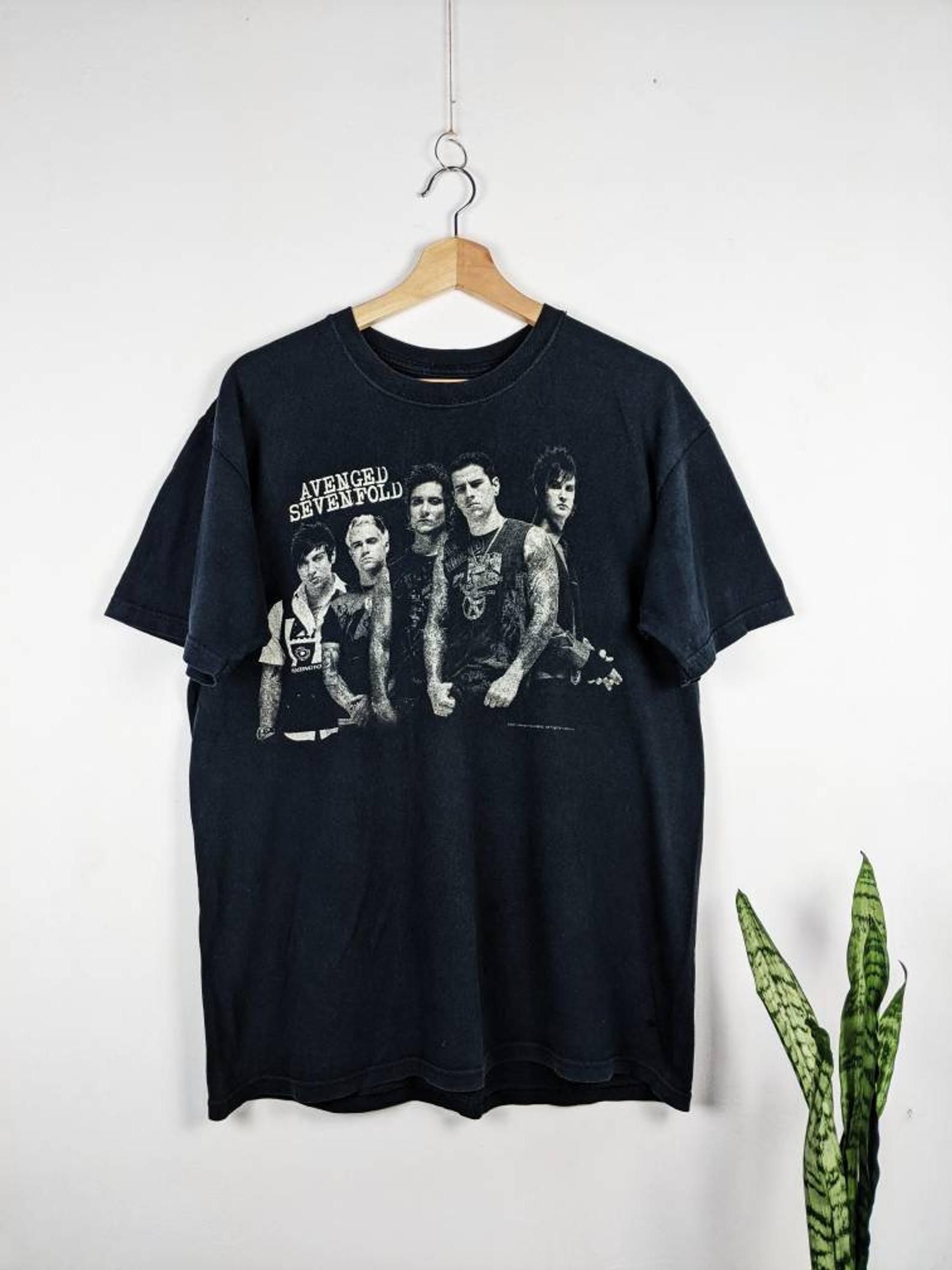 Vintage Avenged Sevenfold Merch 2007 Metal Core Emo Mcr Good Charlotte ...